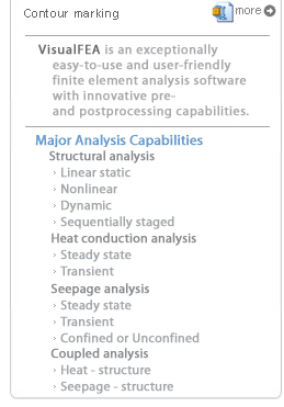 VisualFEA - Innovative finite element modeling software
